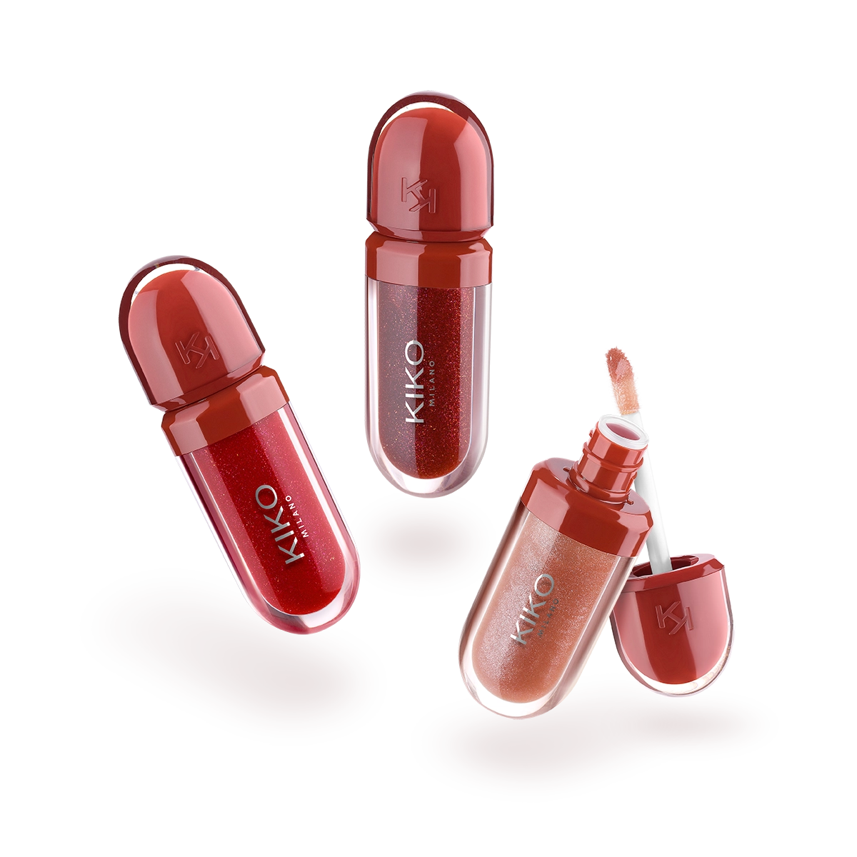 Flirt Alert Mini Kisses Maxi Shine Kit 3D Hydra Lip Gloss – Kiko Milano ...